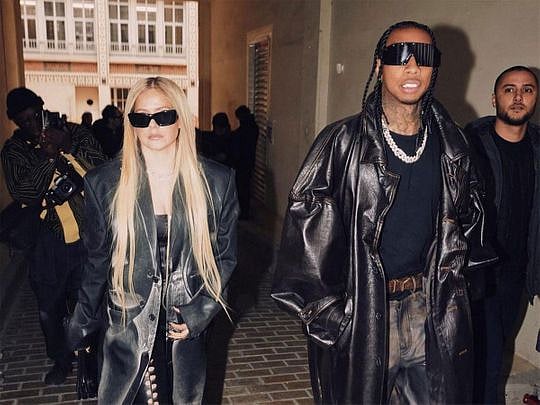 Rapper Tyga and pop singer Avril Lavigne make their relationship ...