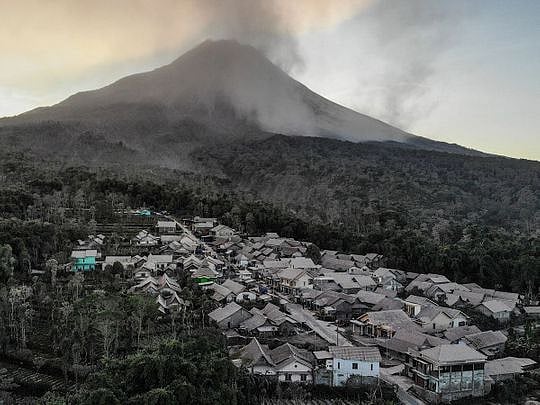 Photos: Indonesia’s Merapi volcano spews hot clouds in new eruption