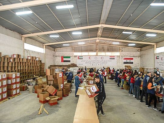 Turkey-Syria earthquakes: UAE's 'Bridges of Goodness' campaign launches ...