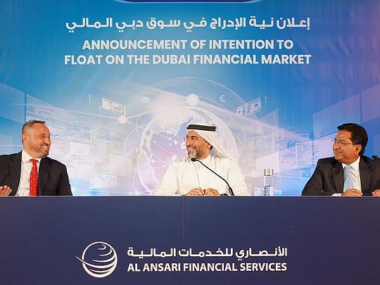 Watch: Al Ansari Financial Services sets IPO range at Dh1-Dh1.03 ...