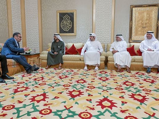 Sheikh Mohammed meets Iran’s Ali Shamkhani