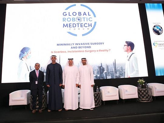 World’s leading robotic surgery pioneers come together in Dubai