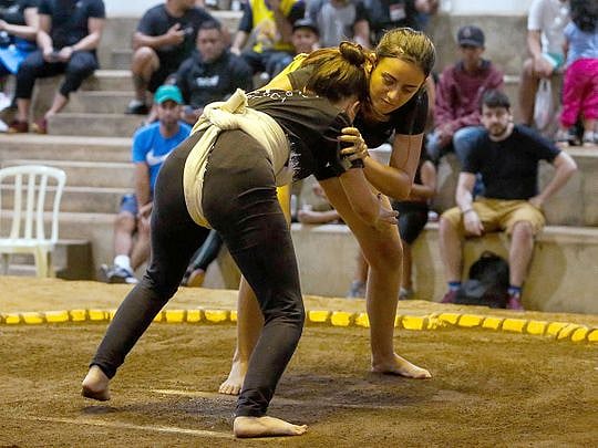 Women sumo wrestlers 'breaking prejudice' in Brazil