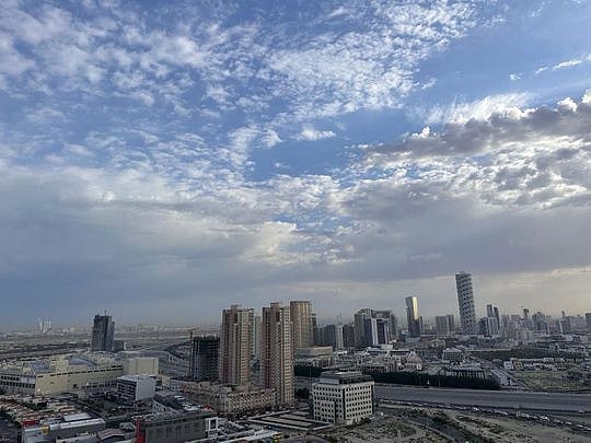 Cloudy skies and hazy weather across the UAE, light rain expected in ...