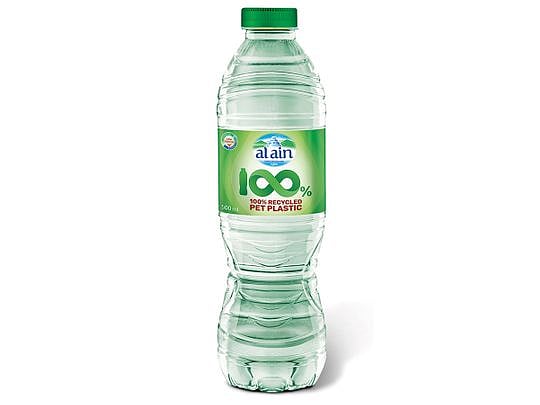 UAE’s first locally produced 100% rPET bottle launched by Al Ain Water
