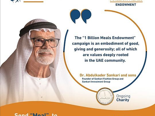 Sankari Fashion Group pledges Dh50 million towards Dubai’s 1 Billion ...
