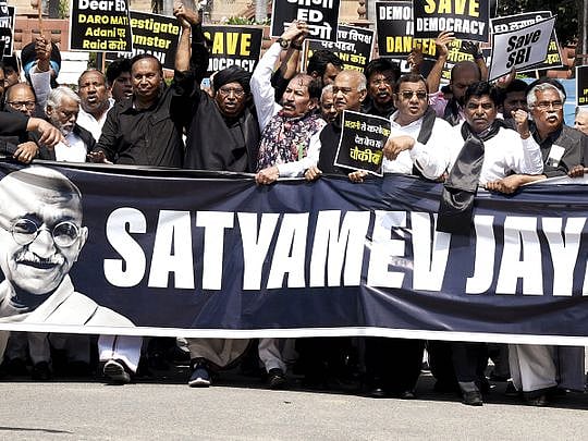 Rahul Gandhi’s disqualification has united India’s opposition