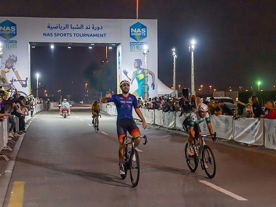Tunisian rider Ali wins Men’s Open title at NAS Cycling Championship