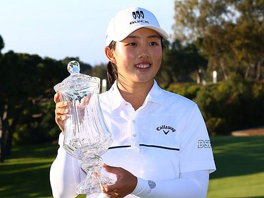 Yin becomes LPGA’s second Chinese winner