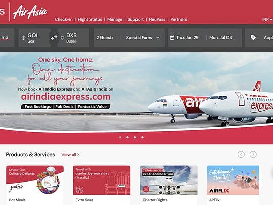 Unified Air India Express, AirAsia India portal sets up immediate ...