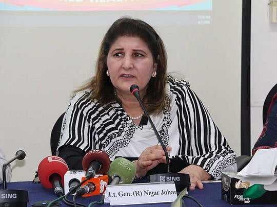 Pakistan’s first woman surgeon general calls for increased role for women in health care ...