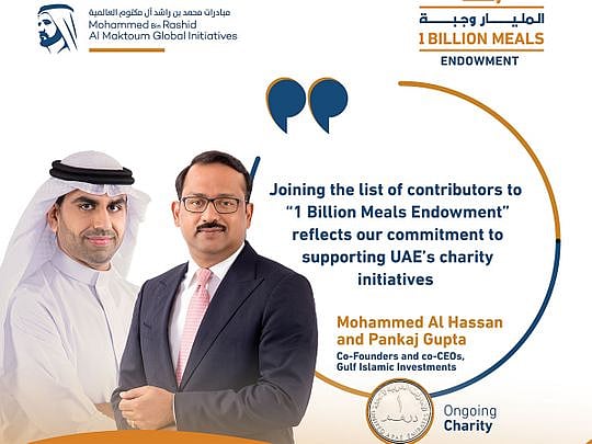 UAE: Gulf Islamic Investments donates D10 million to 1 Billion Meals ...