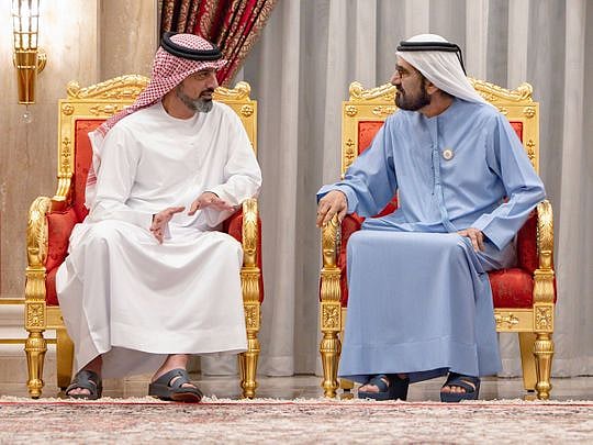 UAE: Sheikh Mohammed meets Crown Prince of Ajman