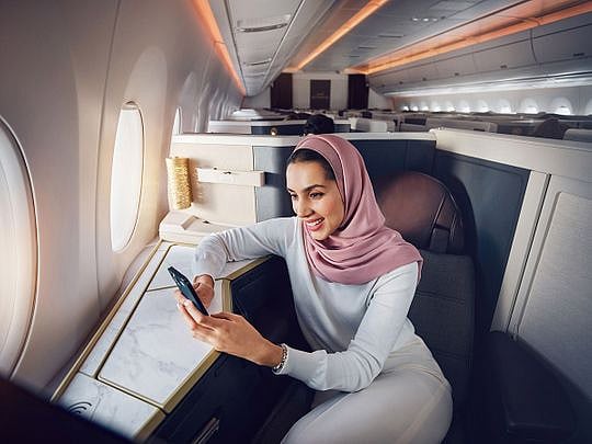 Etihad Airways now has wi-fi packages for in-flight connectivity