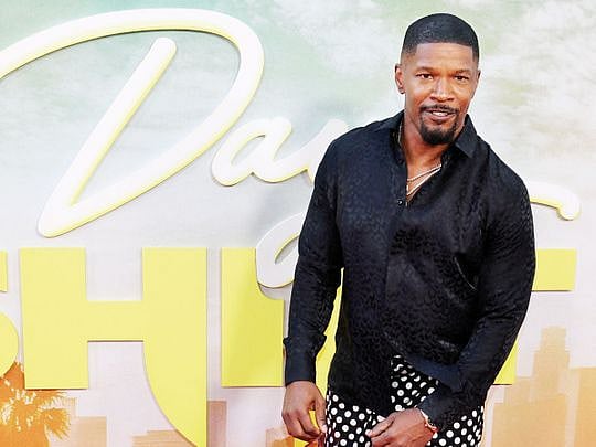 Hollywood star Jamie Foxx makes his first public appearance after ...