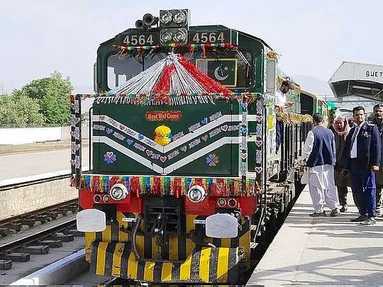 Pakistan resumes train service from Quetta after restoring flood-hit bridge