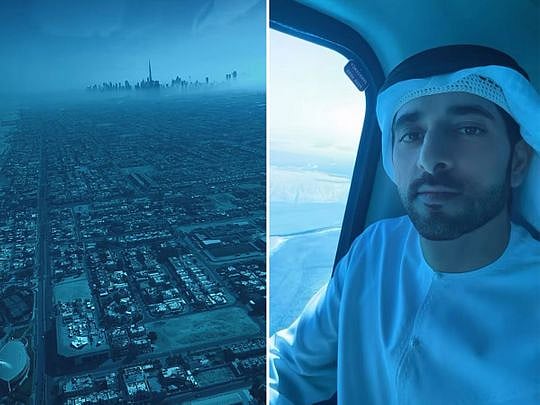 Watch: Sheikh Hamdan shares a stunning aerial shot of Dubai from an ...