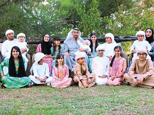 UAE President Sheikh Mohamed bin Zayed shares heartwarming family photo ...