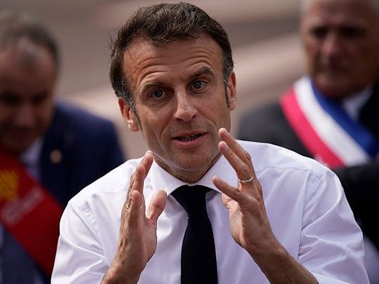 Isolated and unpopular, Macron marks one year since re-election