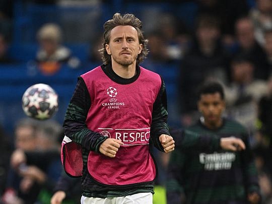 Luka Modric injury makes him a cup final and Champions League doubt