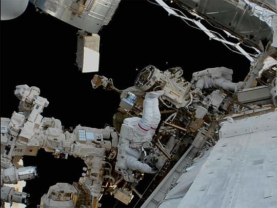 Watch: UAE astronaut Sultan Al Neyadi enters history books with first ...