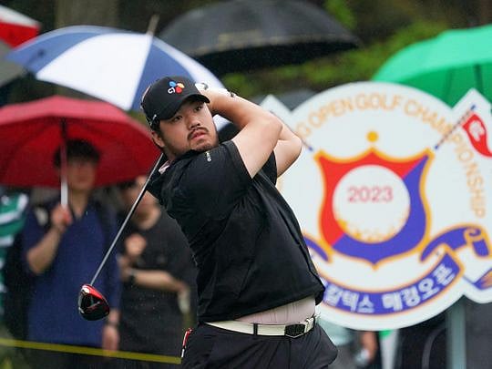Korean Jung leads by two on Asian Tour