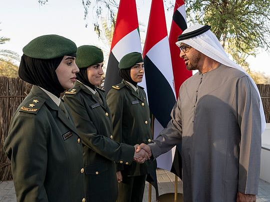 Photos: UAE President attends 47th Armed Forces Unification Anniversary ...