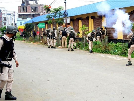 India: Article 355 invoked in Manipur, Army flag march underway ...