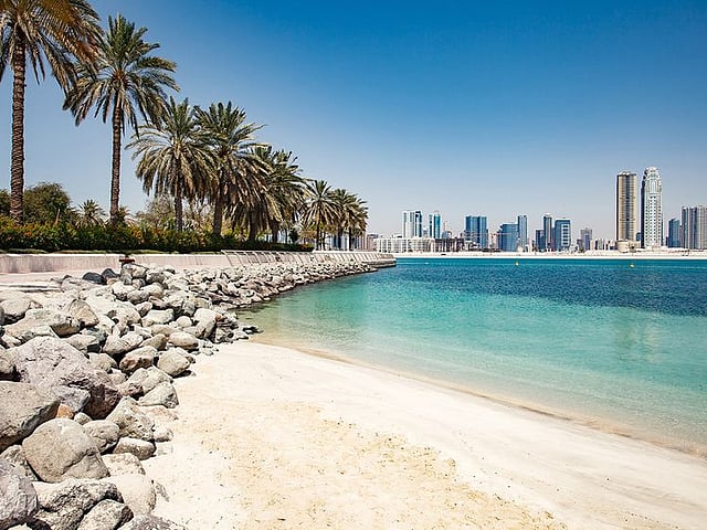 Winter in Dubai: Book a chalet at Al Mamzar Beach Park for the whole ...