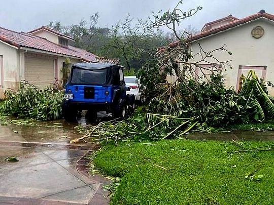 Typhoon Mawar leaves trail of destruction as it moves from Guam