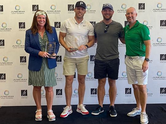 Casey and Ludlam win Jumeriah Pairs by The Lounge Spa at Jumeirah Golf ...