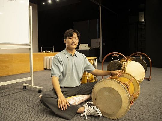 Invoking the sky and Earth through the rhythm of drums and gongs ...