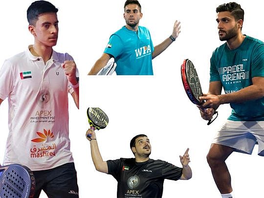 Four UAE stars to be part of inaugural World Padel League