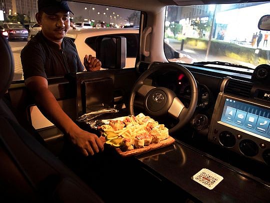 How new car dine-in food trend in the UAE is giving cafeterias a second ...
