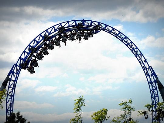 Roller coaster riders stuck upside-down for hours before rescue