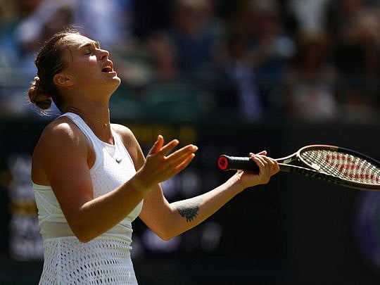 Scream therapy pays dividends for Aryna Sabalenka