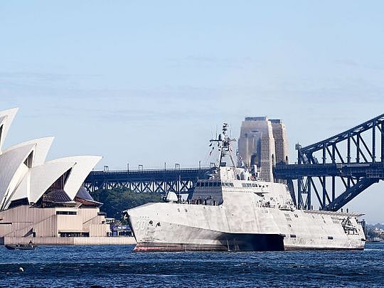 USS Canberra: US commissions first Navy warship in foreign port