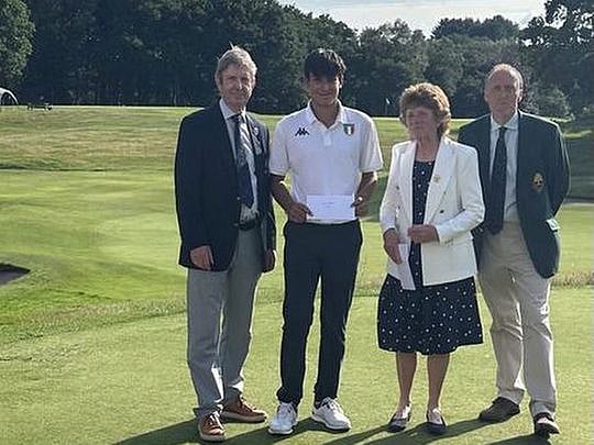 14-year-old Emanuele Galeppini third in EGU tournament