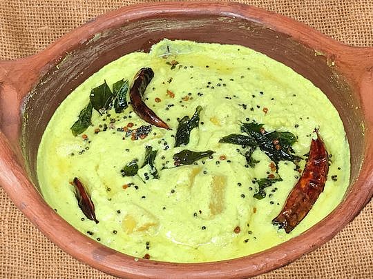 Video guide for making Kerala's Onam special mixed vegetable Kalan curry