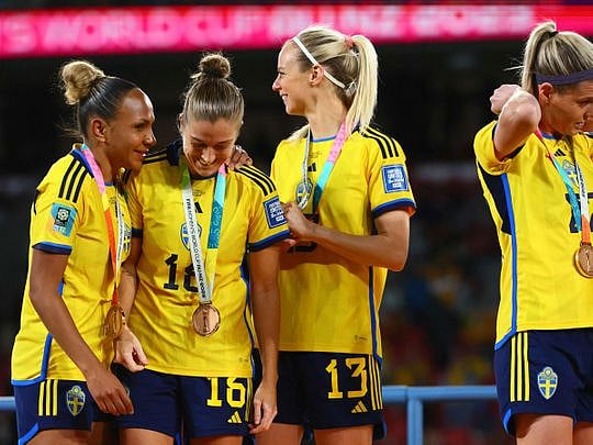 Sweden beats Australia 2-0 to win another bronze medal at the Women's ...
