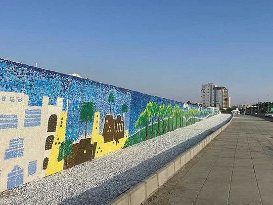 Jeddah’s plastic cap mural enters Guinness book of records