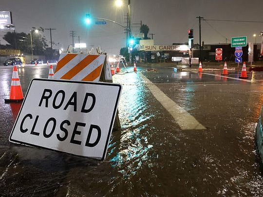 Tropical Storm Hilary brings record rain to California