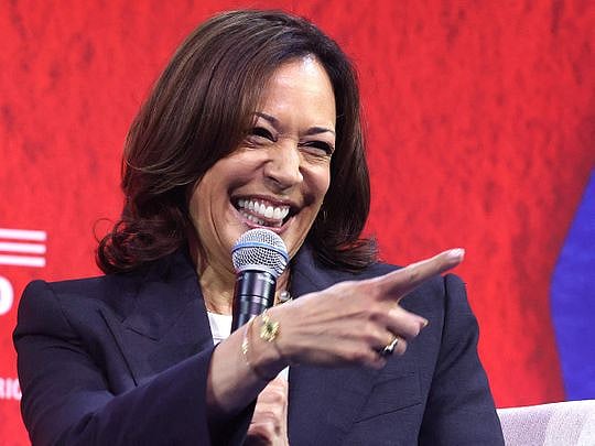 Kamala Harris reveals what she was doing when Joe Biden ended his presidential run
