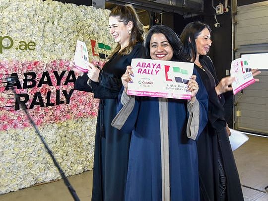 Abaya Rally in Dubai: A driving force for women's empowerment