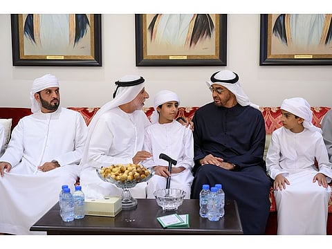 UAE President offers condolences on passing of Sari Al Mazrouei