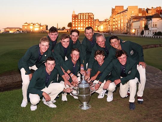Team USA victory at 2023 Walker Cup in St. Andrews