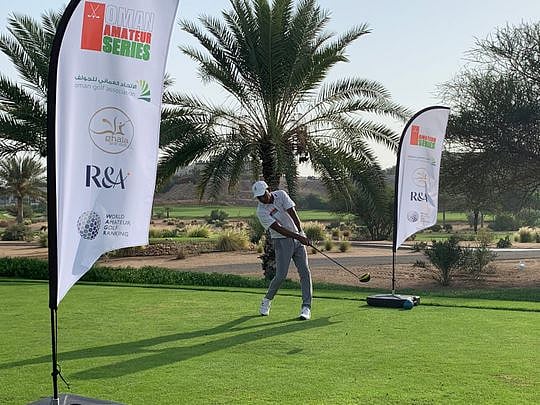 Ruwan Jayasinghe takes first ever Oman Amateur Series