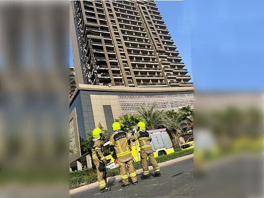 Dubai fire: Blaze hits residential building at Dubai Sports City