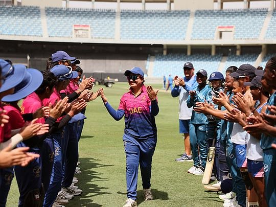 Emotional farewell for UAE skipper Chaya Mughal