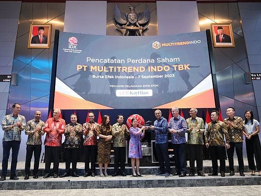 Investcorp announces successful listing of portfolio company, PT Multitrend Indo